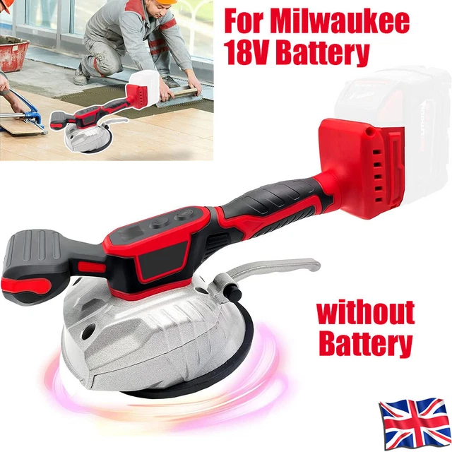 TILE VIBRATION LEVELING Machine Tile Leveling for Milwaukee 18V Battery ...
