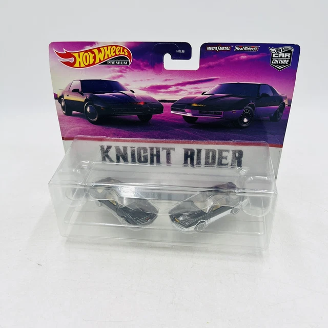 HOT WHEELS PREMIUM Car Culture Knight Rider K.I.T.T. & K.A.R.R. 2-Pack ...