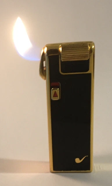 RARE VINTAGE GOLD COLOURED i11 CORONA JAPANESE PIPE MASTER PIPE LIGHTER ...