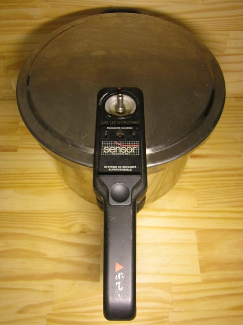 SEB SENSOR L'ULTRACUISEUR 8 Litres Inox Model : 322600 manque le clip ...