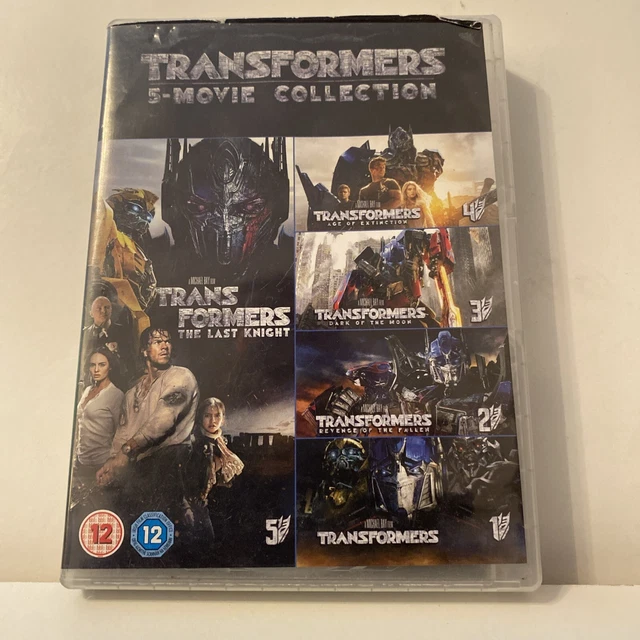 TRANSFORMERS: 5-MOVIE COLLECTION, Very Good DVD, , Michael Bay £4.87 ...