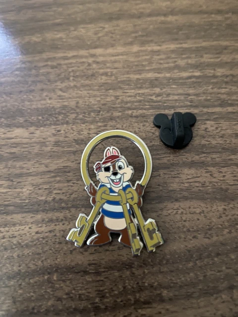 DISNEY RESCUE RANGERS Pirates of the Caribbean Chip With Keys Pin $31. ...