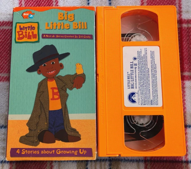 NICK JR. LITTLE BILL: "BIG LITTLE BILL" [2001] {Bill Cosby} | VHS TAPE ...