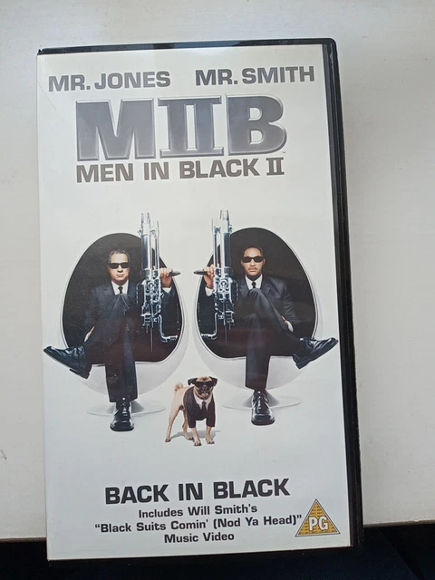 MIIB - MEN in Black II, VHS Video Tape, 2002 - Will Smith ,Tommy Lee ...