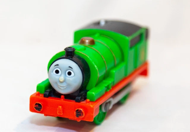 THOMAS & FRIENDS Trackmaster Motorized Train Engine Percy Toy Mattel ...