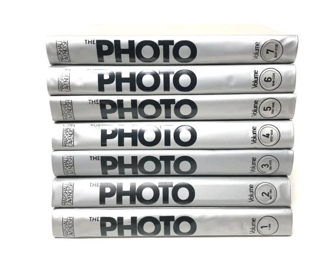 MARSHALL CAVENDISH THE Photo Complete Volumes 1 to 7 Photography ...