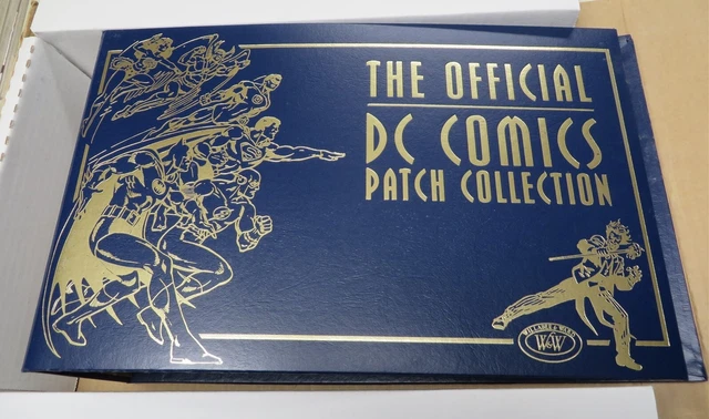 DC COMICS OFFICIAL Patch Collection album de collection/relieur ...