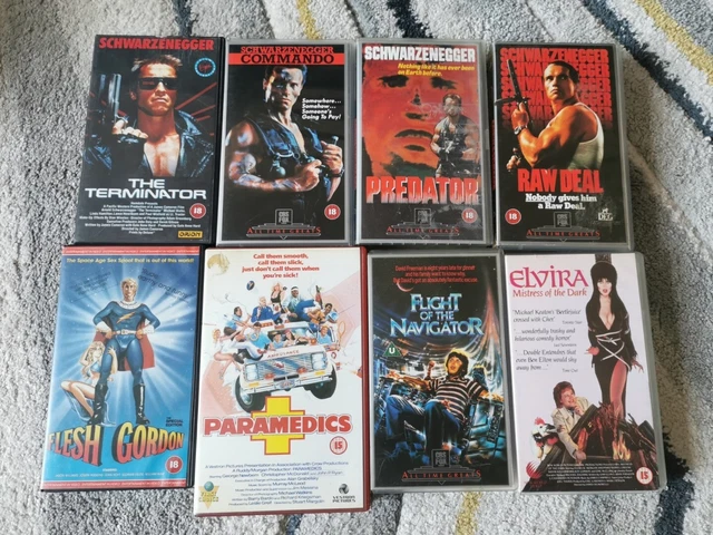 1980S MOVIE 8 x VHS Bundle All Have Mould £5.50 - PicClick UK