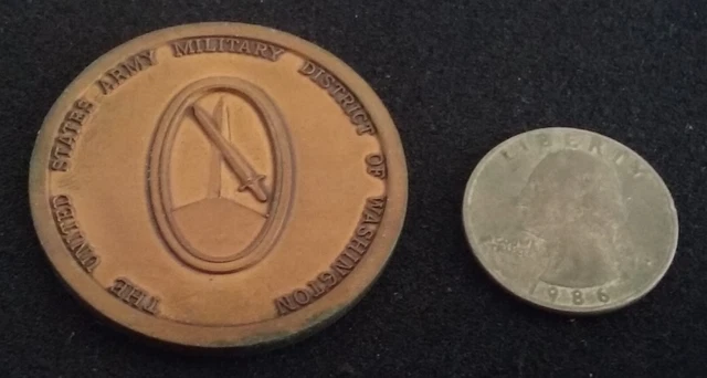 VINTAGE MDW CSM Sergeant Major of The Old Guard TOG Washington DC ...