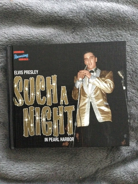 ELVIS PRESLEY SUCH A Night Inpearl Harbour Book/cd £15.00 - PicClick UK