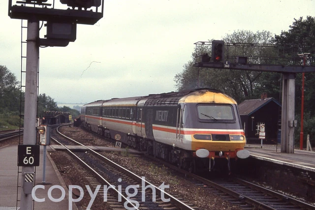ORIGINAL BR DIESEL Railway 35mm SLIDE hst 43068 Exeter 1033 Paignton ...
