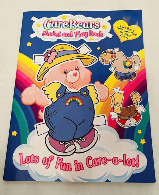 CARE BEARS PAPER Dolls Model and Play Book NEW LOTS OF FUN IN CARE A ...
