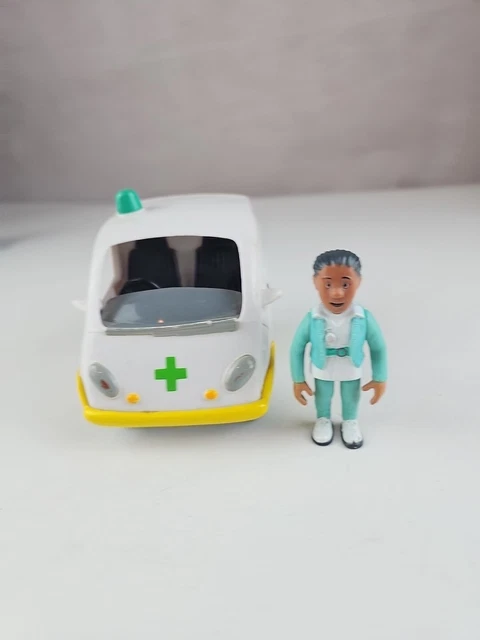 FIREMAN SAM AMBULANCE Vehicle & Nurse Flood Figure Cbeebies Toys £14.00 ...