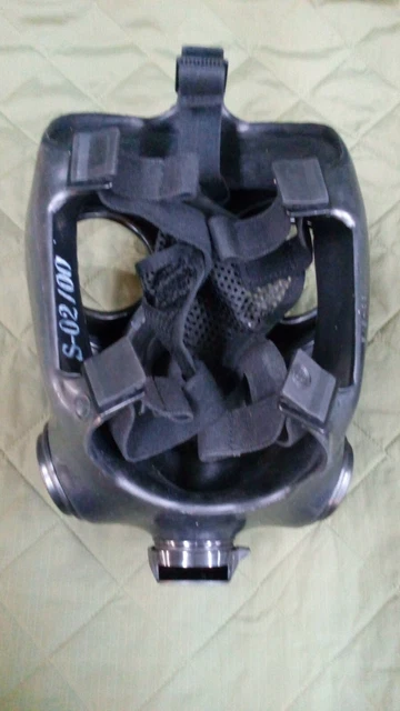 OM-90 CZECH GAS mask with seal filter and straw/hydration system size:2 ...