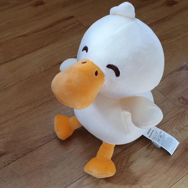 MINISO DUCK DUCKLING Plush Soft Toy Comforter Squishy bird 11 inches £ ...