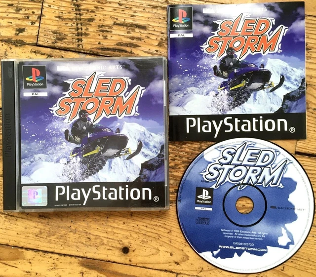 RARE BLACK LABEL - Sleed Storm Complet Boîte Notice Sony Ps1 Pal Fra ...