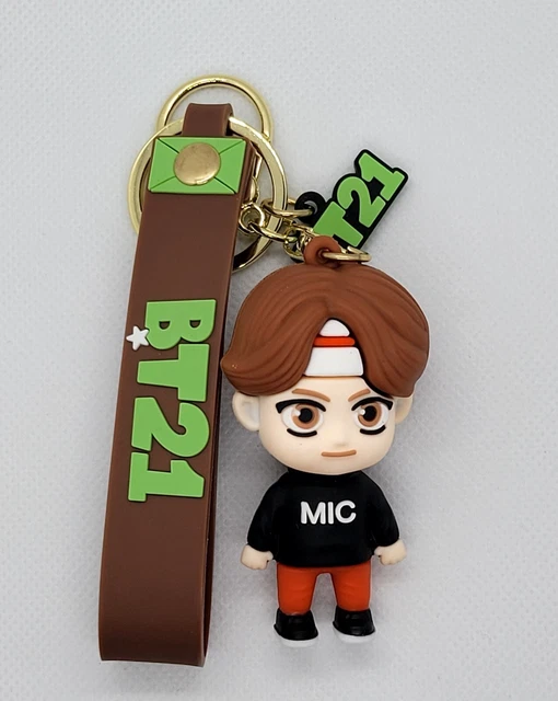JUNGKOOK JIMIN V Suga Jin RM J-HOPE keychain keyring KPOP BTS BT21 Korean Kawaii £7.99 - PicClick UK