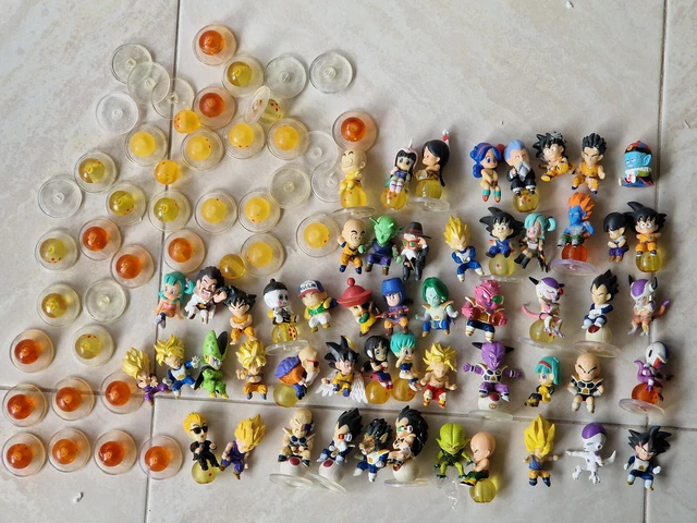 SET 53 CHARA Puchi Dragon Ball Z BIG HEAD DBZ Vegeta Broly Goku Gohan ...
