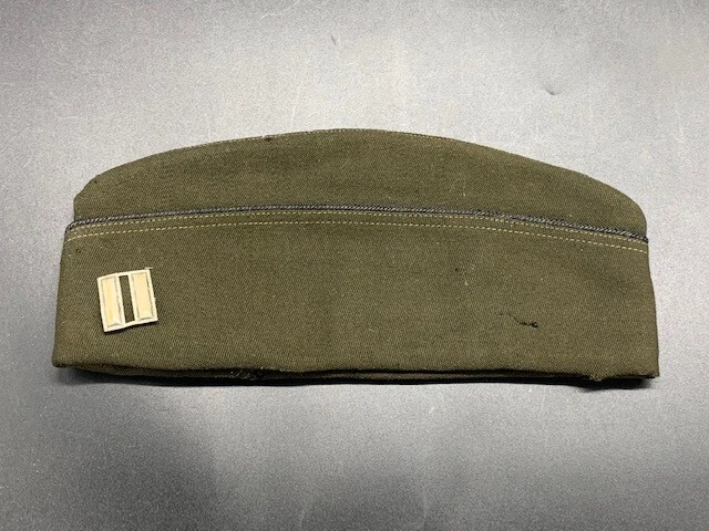 BONNET DE POLICE US GI's Garrison Cap British Made 1944 WW2 Normandie ...