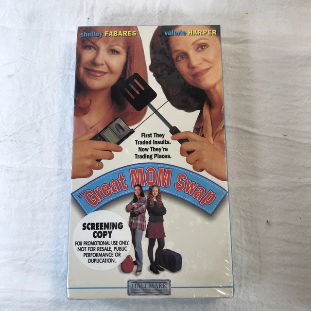 Great Mom Swap Vhs Hallmark Home Entertainment 1995 Screener Copy New
