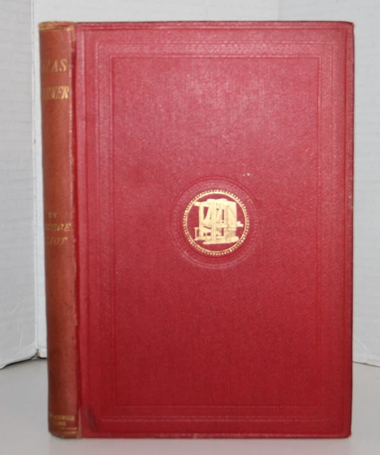 SILAS MARNER BY George Eliot 1890s Stereotyped Edition Mary Lois ...