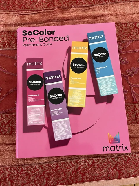 MATRIX SOCOLOR PRE-BONDED Permanent Hair Colour Chart £13.20 - PicClick UK