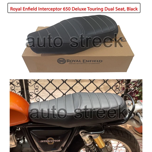 ORIGINAL ROYAL ENFIELD Interceptor 650 " Deluxe Touring Doppel Sitz ...
