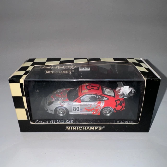MINICHAMPS - PORSCHE 911 GT3 RSR #80 - Le Mans 2006 - 1/43 - LM06 - 1/2016 PCS EUR 24,00 ...