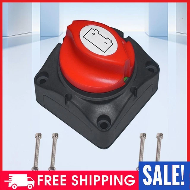 12V BATTERY SWITCH Cut On/Off Set Power Switch For Car Disconnection ...