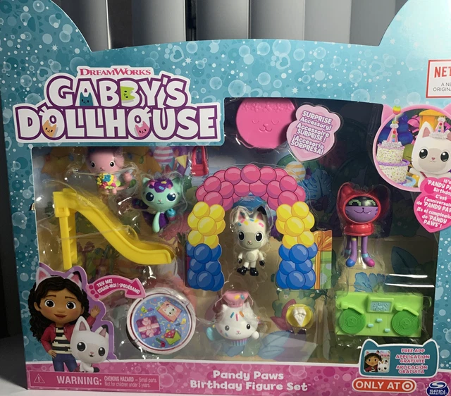 SPIN MASTER GABBY s Dollhouse Pandy Paws Birthday Figure Set EUR 17,10 ...