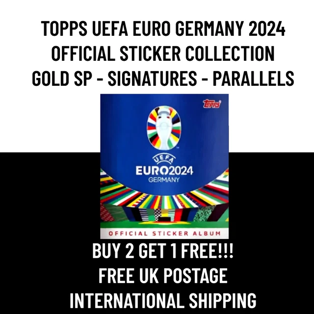 TOPPS UEFA EURO 2024 Germany Stickers 2024 -STAR PLAYER - SIGNATURE ...