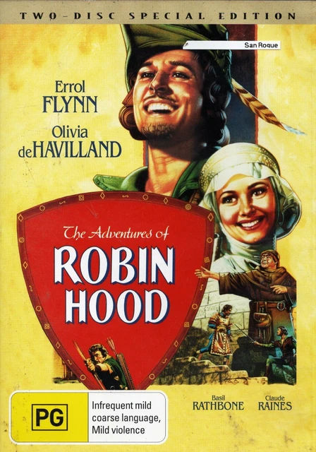 THE ADVENTURES OF ROBIN HOOD. 2 Disc Special Edition. Errol Flynn. 2 x ...