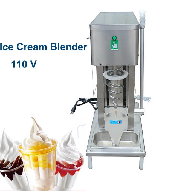 FROZEN GELATO YOGURT Ice Cream Blending Machine Milkshake Ice Cream ...