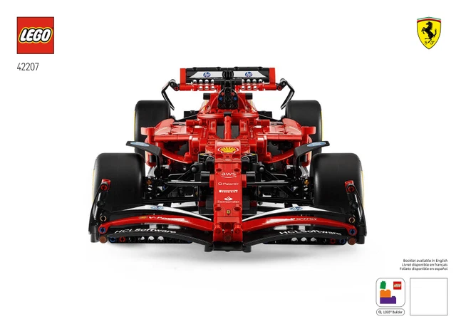 LEGO TECHNIC 42207 Ferrari SF-24 F1 Car Brand New Sealed Lego Ferrari ...