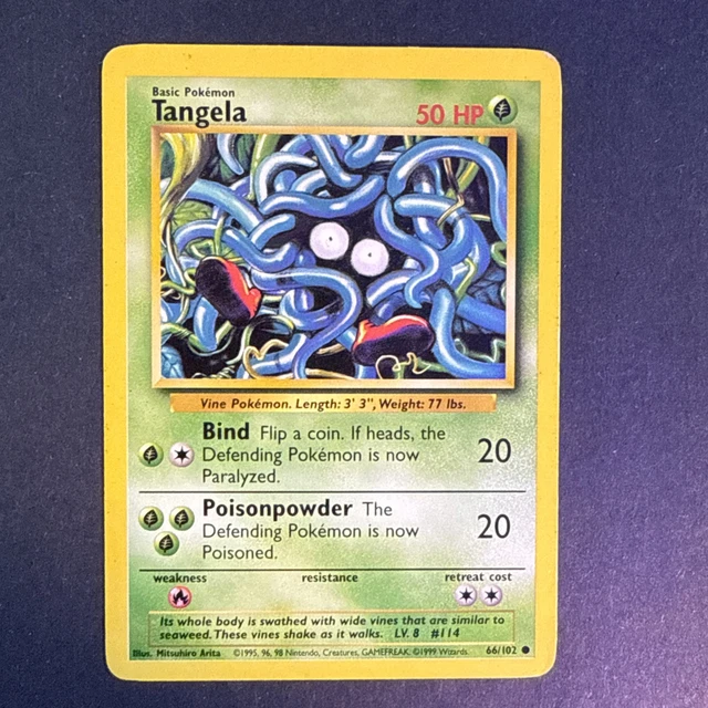 TANGELA 66/102 POKÉMON TCG Pokémon Card (MYREF#2) £0.99 - PicClick UK