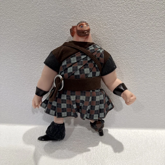 RARE KING FERGUS Doll Disney Brave Meridas Father Plush Vinyl Stuffed ...