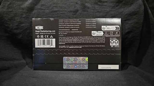 MTG SECRET LAIR x Marvel's Spider-Man: Villainous Plots Rainbow (Foil ...