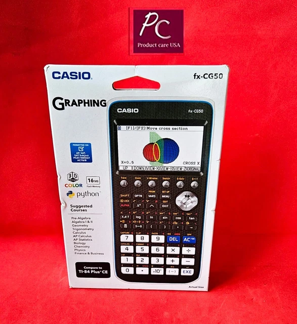 CASIO FX-CG50 GRAPHING Calculator -color-BRAND NEW SEALED $89.99 - PicClick