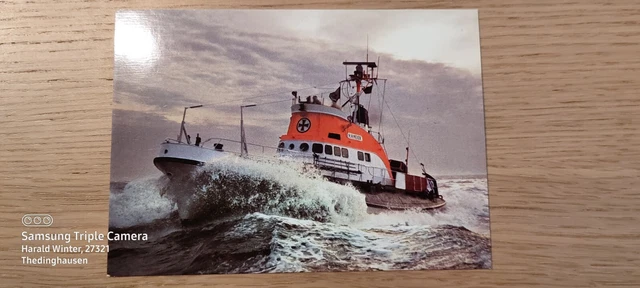 POSTKARTE DGZRS SEENOTKREUZER H. H. Meier 23m Klasse ungel_47 EUR 8,95 ...