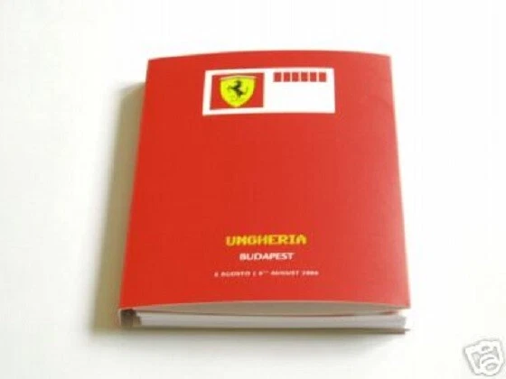 FERRARI F1 TEAM - brochure media press book - grand prix formule 1 ...