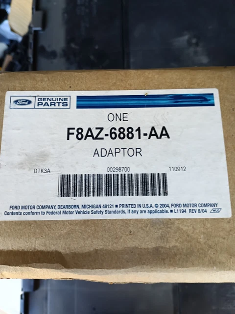 GENUINE FORD ENGINE Oil Filter Adapter F8AZ-6881-AA $313.86 - PicClick AU