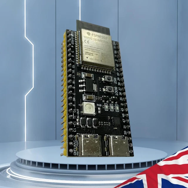 ESP32/ ESP32-S3/ESP32-C3 DEVELOPMENT Board ESP32-C3-DevKitM-1 WiFi+BT BLE Module £10.19 ...
