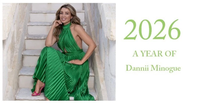Dannii Minogue 2026 Landscape Desktop Calendar £998 Picclick Uk 2737