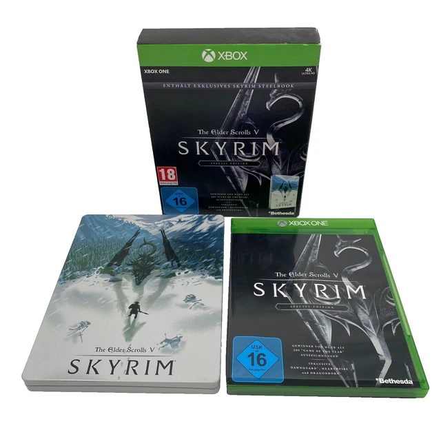 THE ELDER SCROLLS Skyrim Special Edition Steelbook Xbox One I Sehr Gut ...