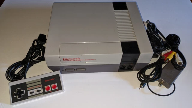 NINTENDO NES OFFICIAL Original Console System Recap - Tested & Working ...