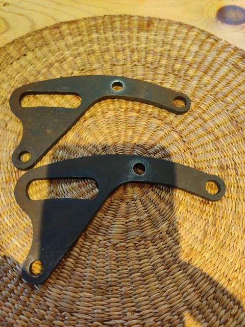 VINTAGE TRIUMPH PRE Unit Rigid Frame Gearbox Plates. 5t 6t T100 Tr5 Trw ...