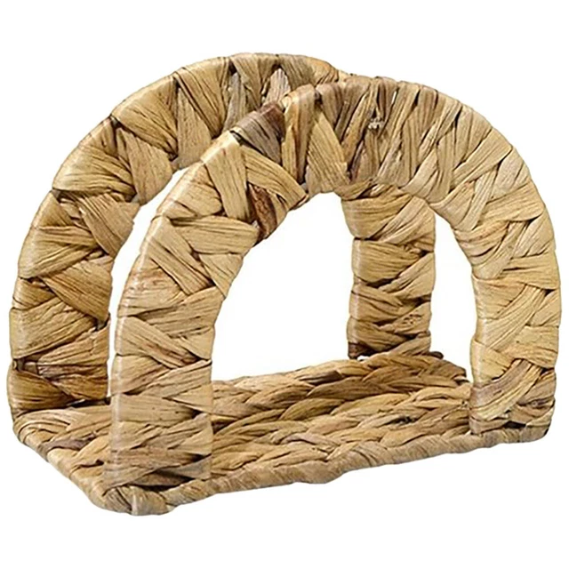 PORTATESSUTO VERTICALE VIMINI in rattan piatto di carta tovagliolo ...