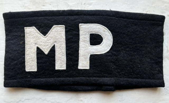 WW2 US ARMY MP Military Police Armband used in Band of Brothers Film ...