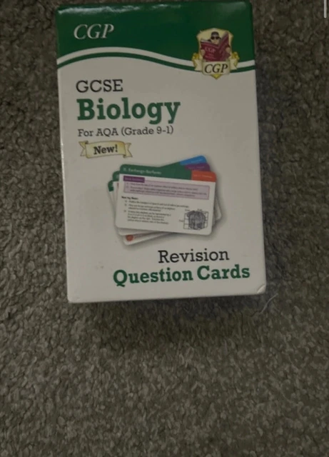 GCSE REVISION FLASH cards cgp £12.50 - PicClick UK