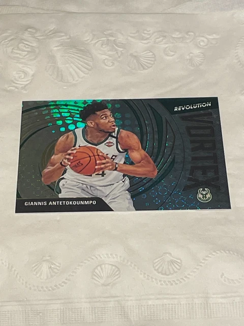 2020-21 PANINI REVOLUTION Giannis Antetokounmpo Vortex Milwaukee Bucks ...
